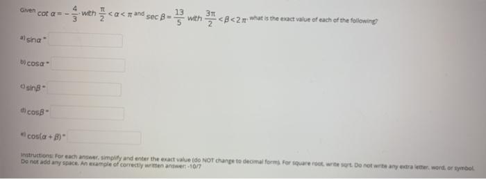 Solved cota- - / - with | Chegg.com