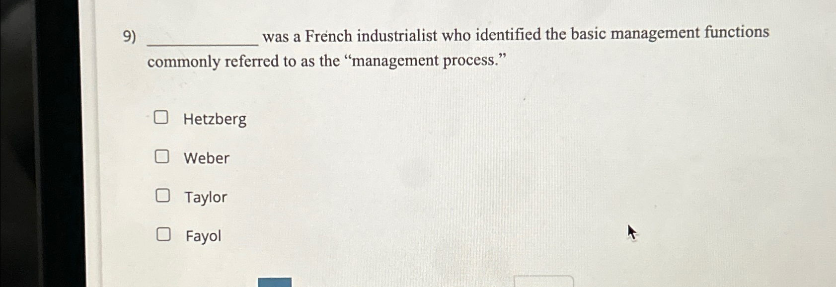 Solved was a French industrialist who identified the basic | Chegg.com