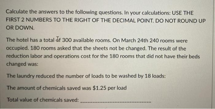 Solved Calculate The Answers To The Following ions In Chegg