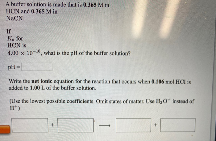 Solved A buffer solution is made that is 0.411 M in HClO and | Chegg.com