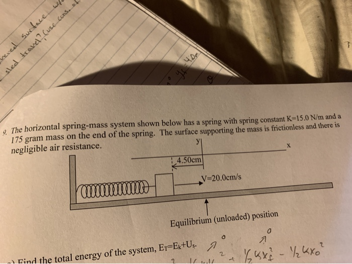 Solved reved surface w sled trave? (use cons. The horizontal | Chegg.com