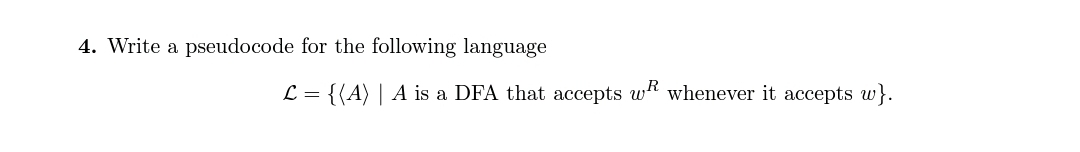 Solved Write a pseudocode(python) ﻿for the following | Chegg.com