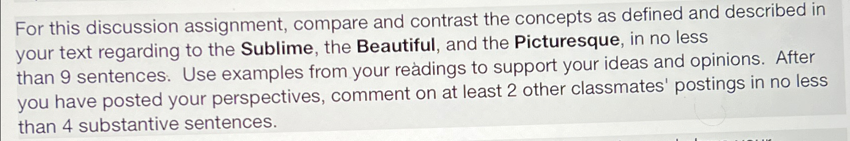 Solved For this discussion assignment, compare and contrast | Chegg.com