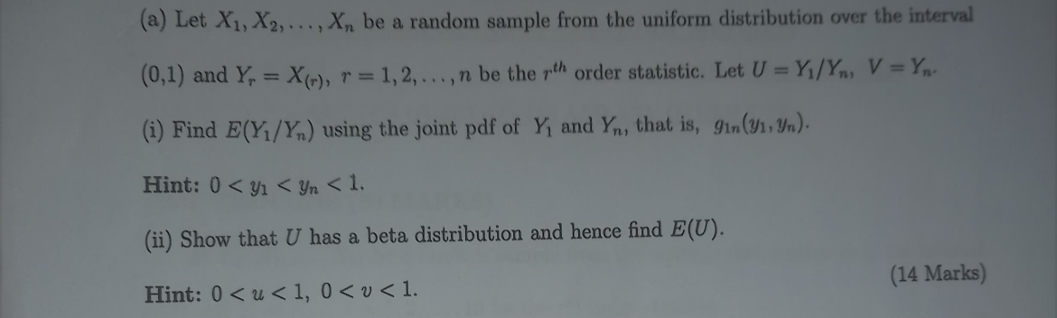 Solved (a) ﻿Let x1,x2,dots,xn ﻿be a random sample from the | Chegg.com