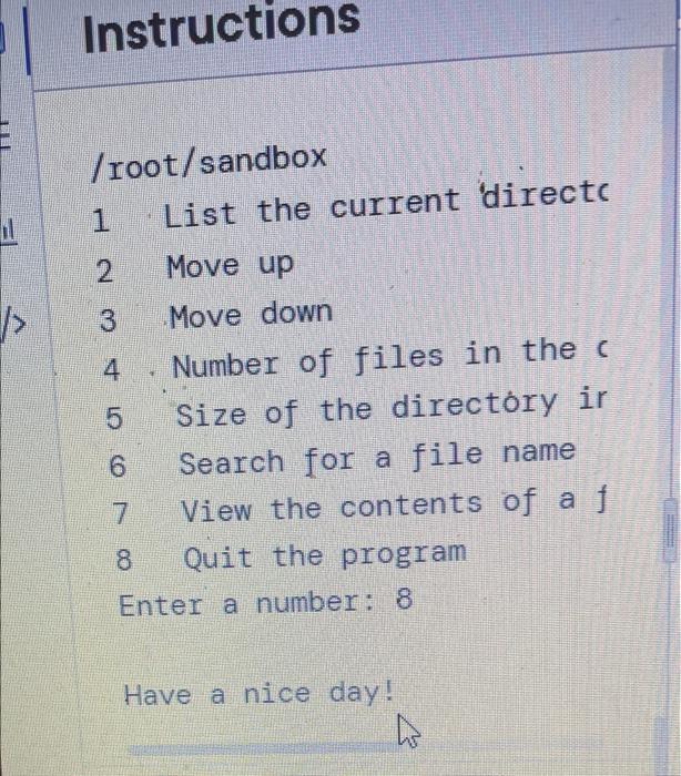 fi Instructions 1 2 01 N o N E 3 4 5 6 7 Add a | Chegg.com