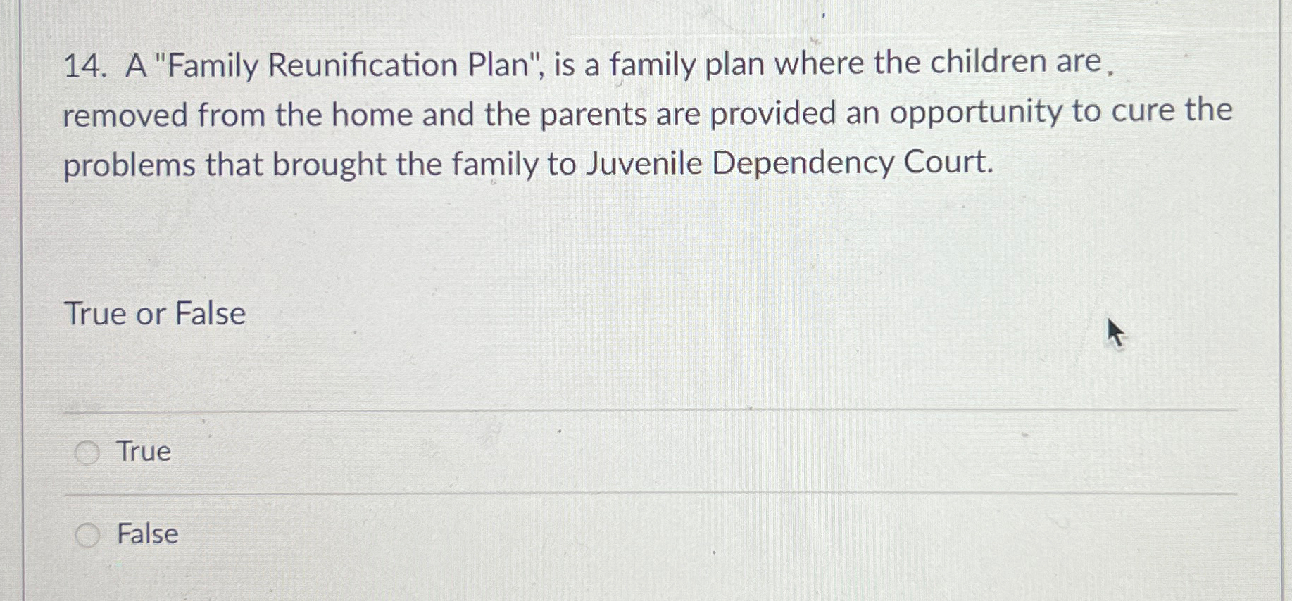 Solved A "Family Reunification Plan", is a family plan where | Chegg.com