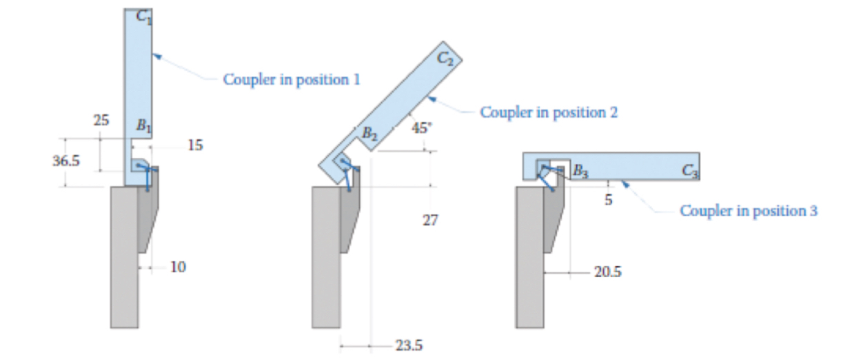 Using SolidWorks: Find Suitable positions for the | Chegg.com