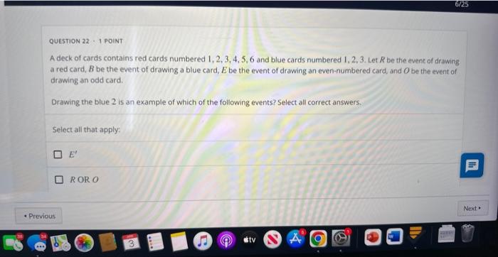 Solved A deck of cards contains red cards numbered | Chegg.com