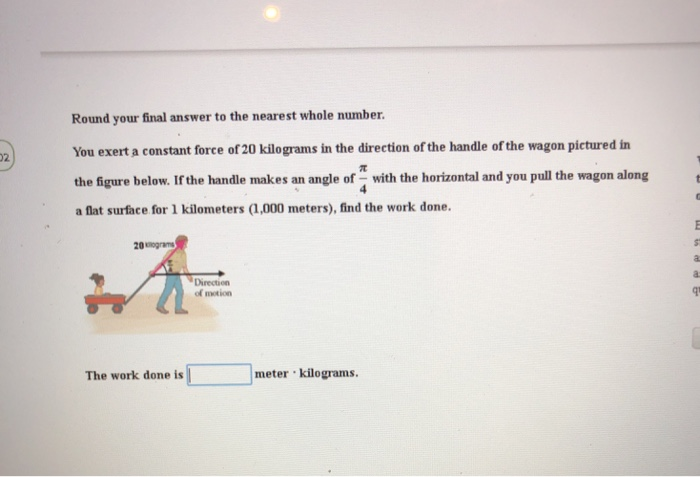 Solved Round your final answer to the nearest whole number. | Chegg.com