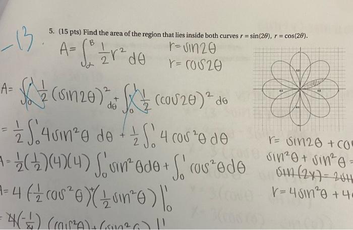 Solved 6. ( 15pts) Given the polar equation r=3−3sin(θ), a) | Chegg.com