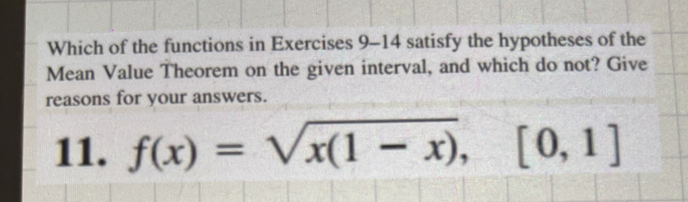 Solved Which of the functions in Exercises 9-14 ﻿satisfy the | Chegg.com