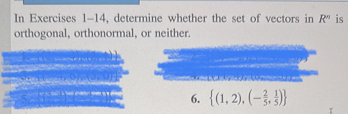 Solved In Exercises 1-14, ﻿determine whether the set of | Chegg.com