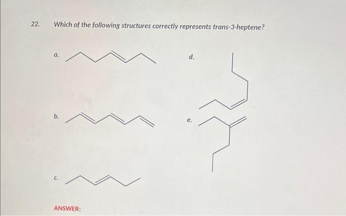 Solved Which of the following structures correctly | Chegg.com