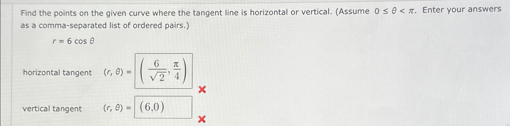 Solved Find the points on the given curve where the tangent | Chegg.com
