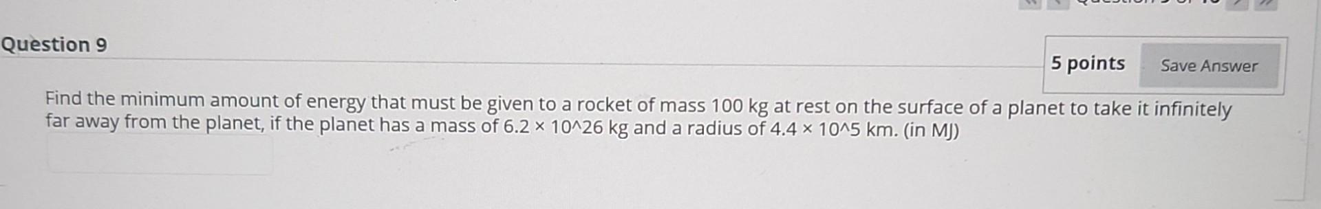 Solved Find the minimum amount of energy that must be given | Chegg.com
