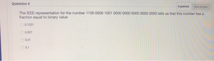 Solved Question 4 4 points Save Answer The IEEE | Chegg.com
