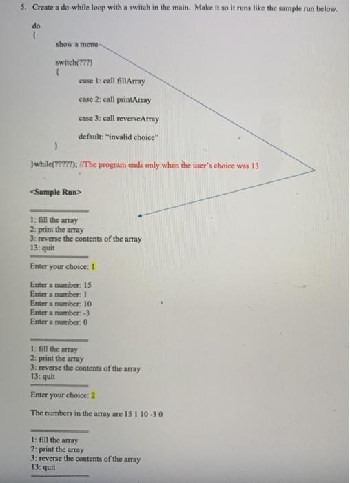 Solved (array.cpp) You are going to make a program with an | Chegg.com
