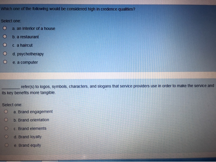 Solved Which one of the following would be considered high | Chegg.com