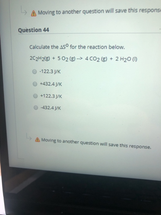 Solved L A Moving to another question will save this respons | Chegg.com