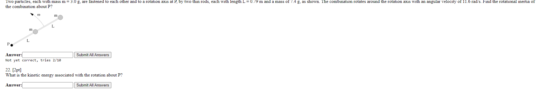 Solved Two particles, each with nthe combination about \( ﻿P | Chegg.com