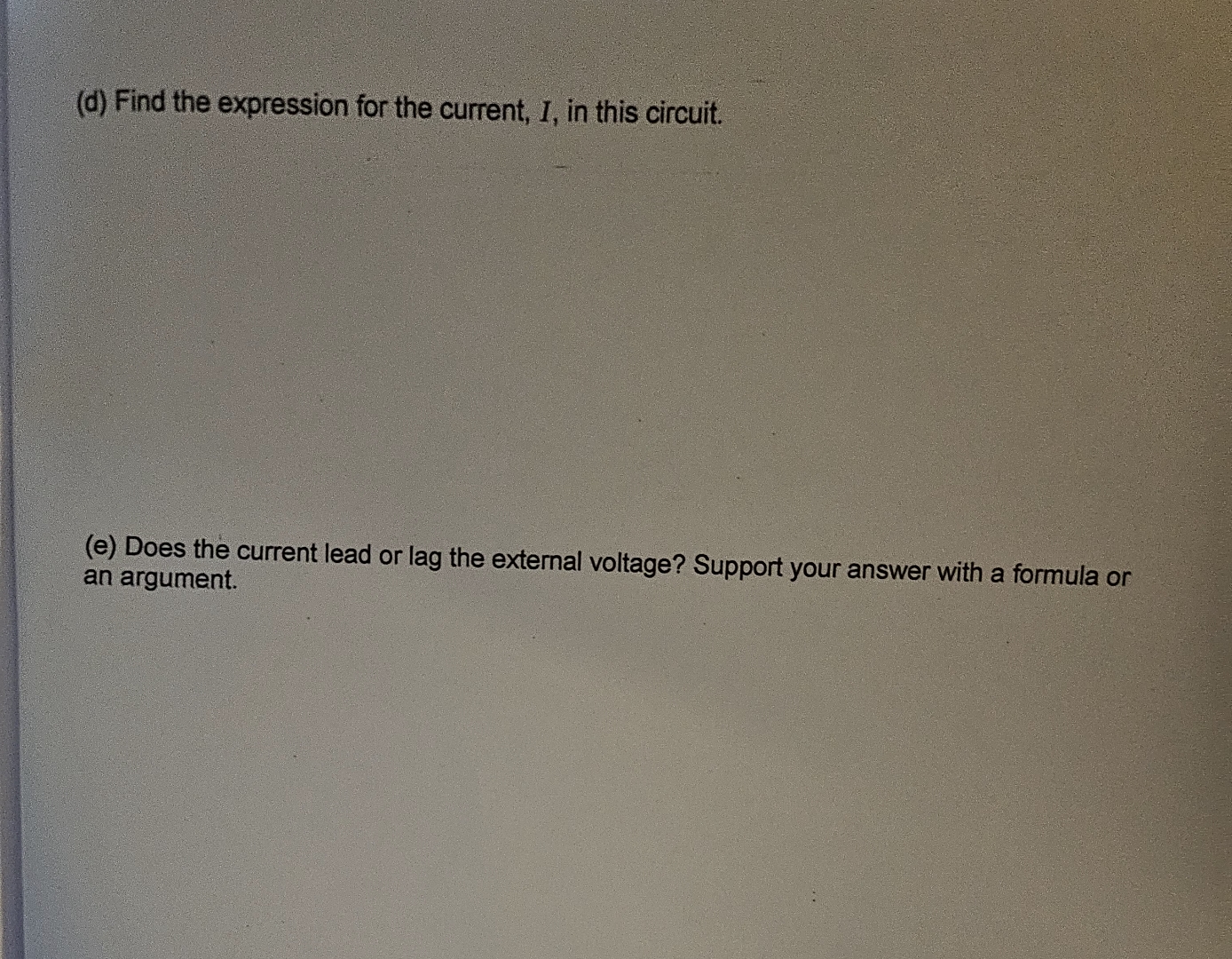 Solved An RC circuit consists of a voltage source, a | Chegg.com