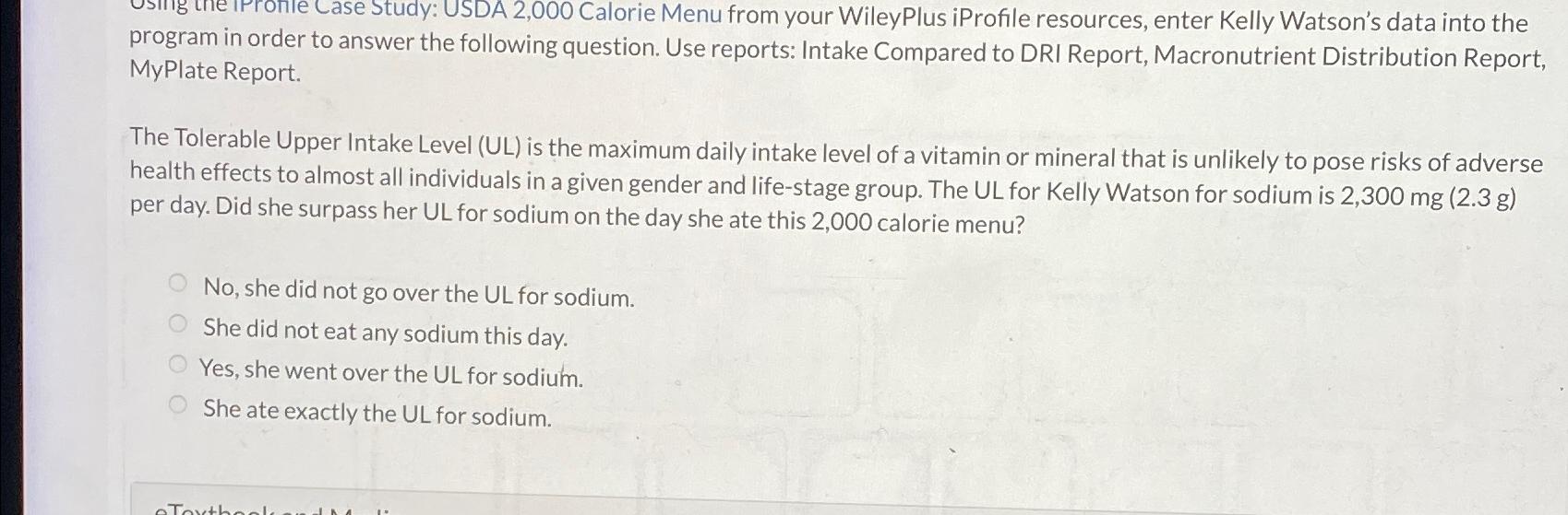 Solved rie Menu from your WileyPlus iProfile resources, | Chegg.com