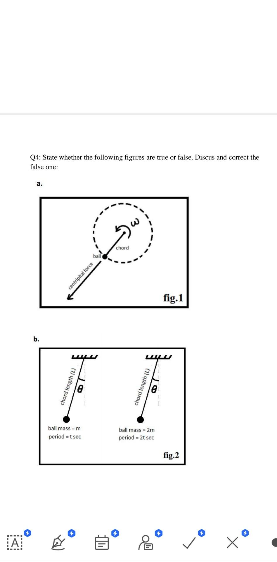 Solved Q4: State whether the following figures are true or | Chegg.com