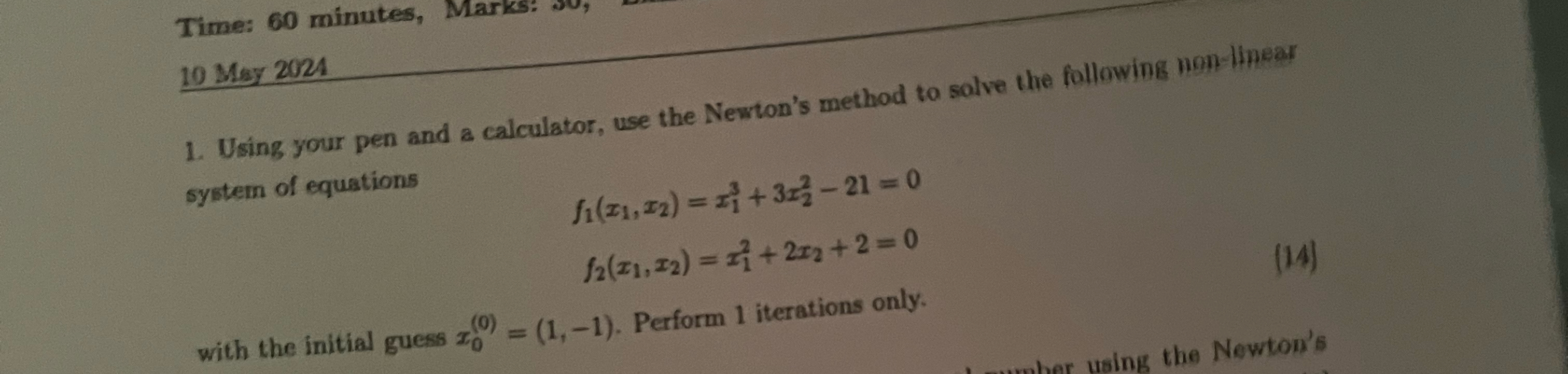 Solved 10 ﻿May 2024Using your pen and a calculator, use the | Chegg.com