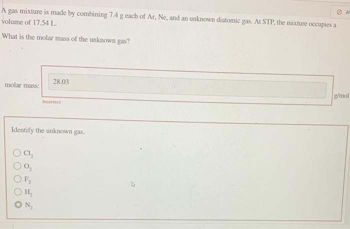 Solved A gaseous mixture contains 443.0 Torr H2( g),361.7 | Chegg.com