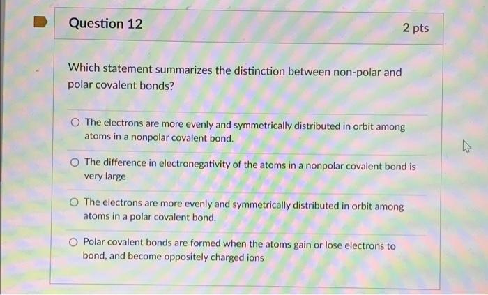 Solved Which statement summarizes the distinction between | Chegg.com