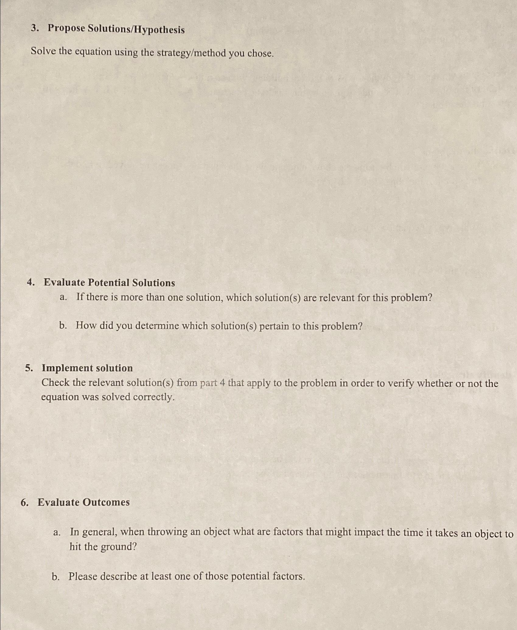 Name:College Wide Competency: Critical Thinking | Chegg.com