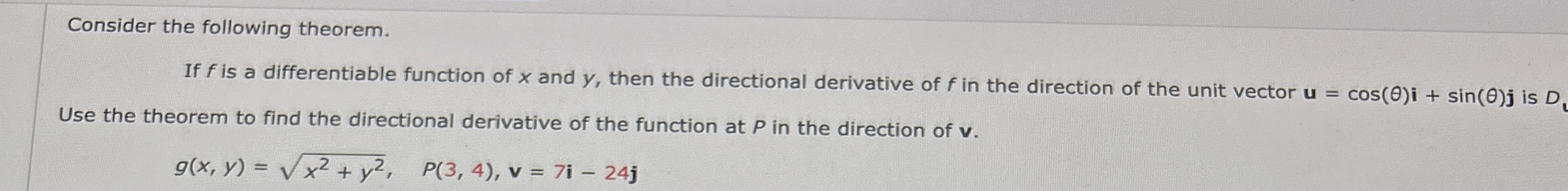 Solved Consider the following theorem.If f ﻿is a | Chegg.com