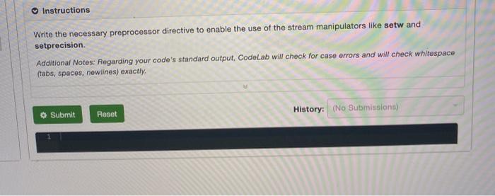 Solved Instructions Write the necessary preprocessor | Chegg.com