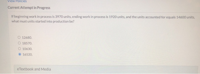 Solved View Policies Current Attempt in Progress Swifty | Chegg.com