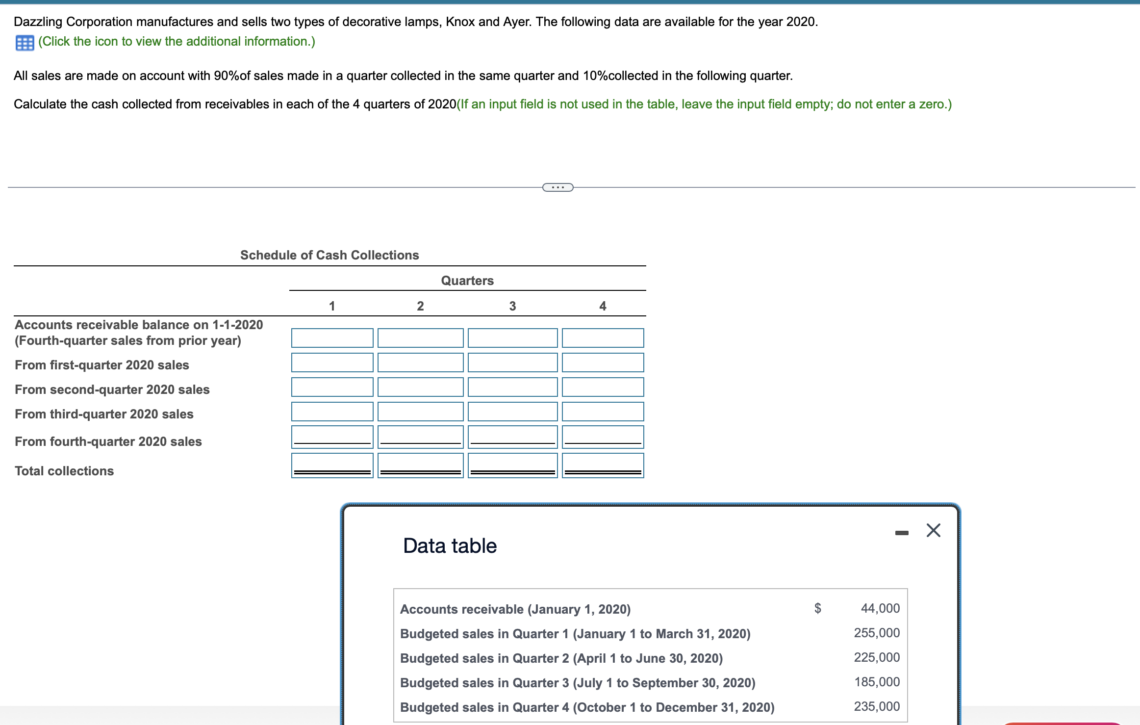 Solved (Click the icon to view the additional | Chegg.com