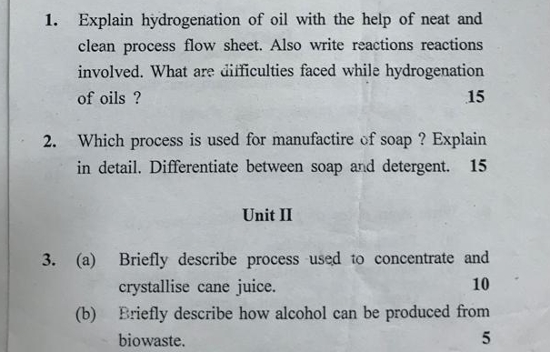 Solved Explain hydrogenation of oil with the help of neat | Chegg.com