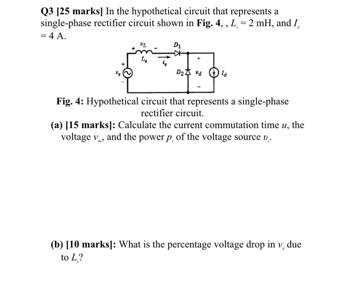 Solved Q3 [25 marks) In the hypothetical circuit that | Chegg.com