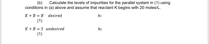 Solved At the following conditions; (a) Equimolar | Chegg.com