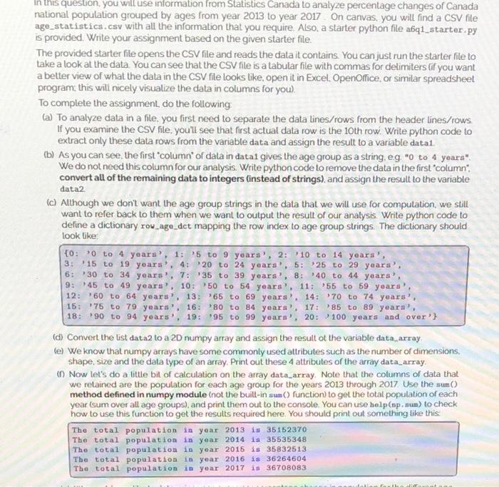 def read_age_data(filename): # Takes in a file that | Chegg.com