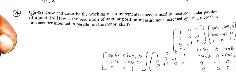 Solved Q5. (a) ﻿Draw and describe the working of an | Chegg.com