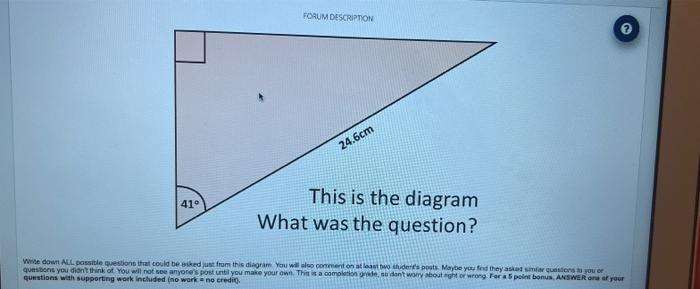 Solved write down All possible question that could be asked | Chegg.com