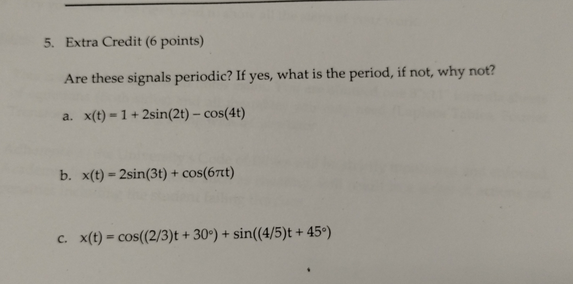 Please solve the question in its entirety. As soon as | Chegg.com