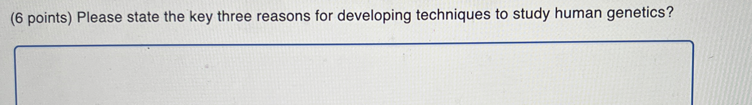 Solved (6 ﻿points) ﻿Please state the key three reasons for | Chegg.com