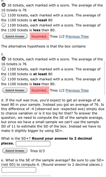 How much statistics de Stat 100 students remember | Chegg.com
