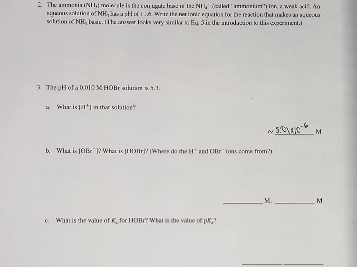 Solved The ammonia (NH3) ﻿molecule is the conjugate base of | Chegg.com