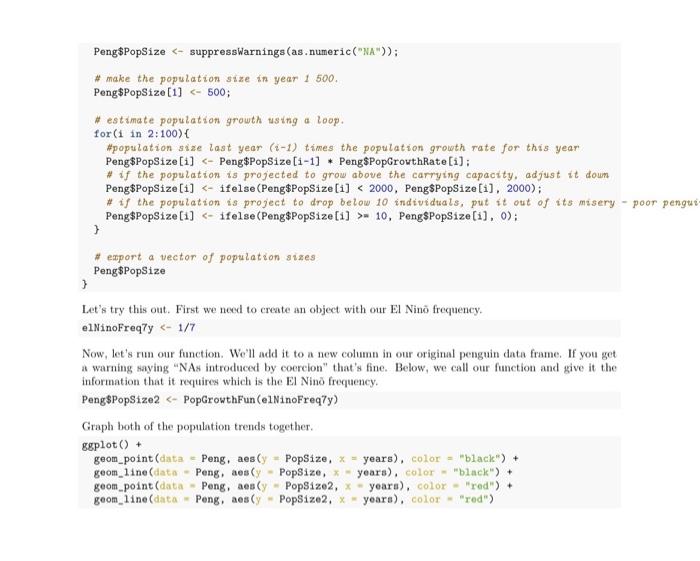 Solved Introduction Population Viability Analysis Pva Is A