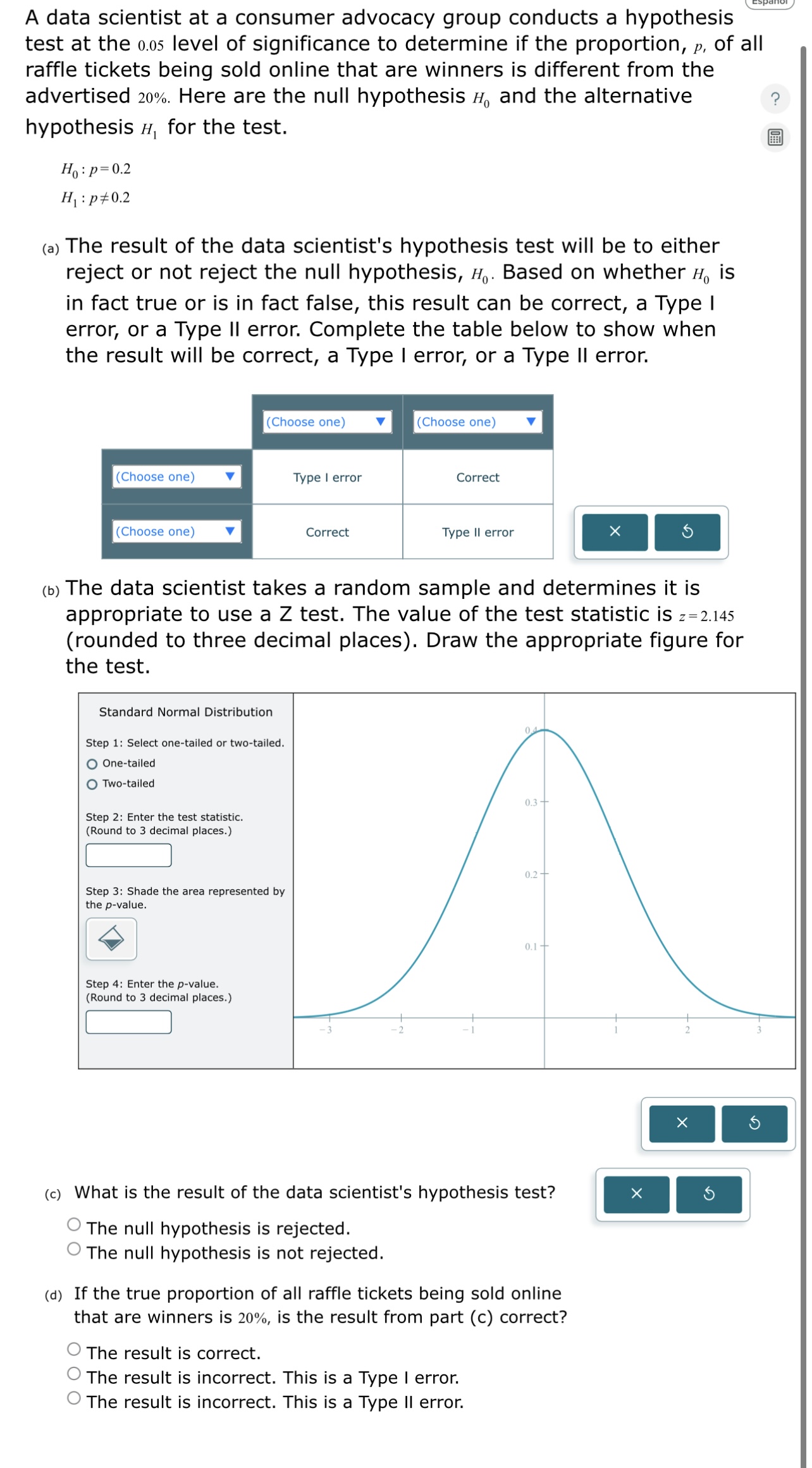 Solved A data scientist at a consumer advocacy group | Chegg.com