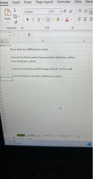 Solved Show that an indifference curve Cannot be thick | Chegg.com