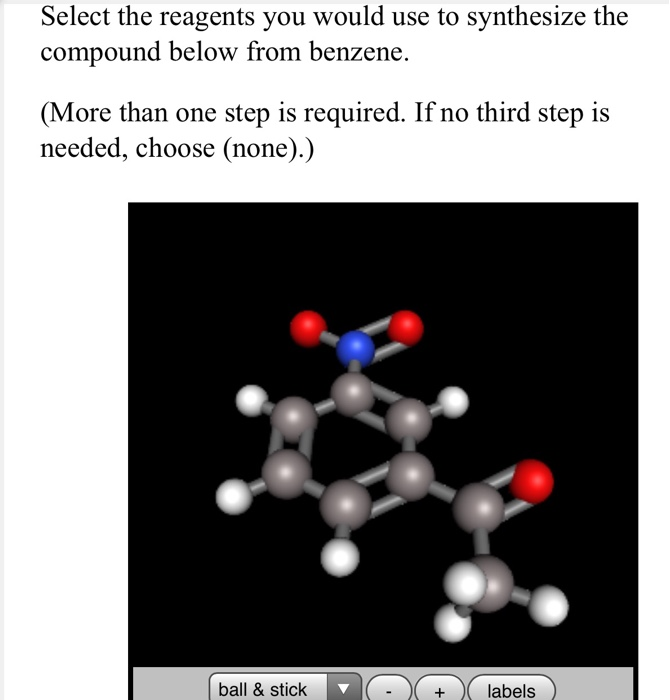 Solved Select the reagents you would use to synthesize the | Chegg.com