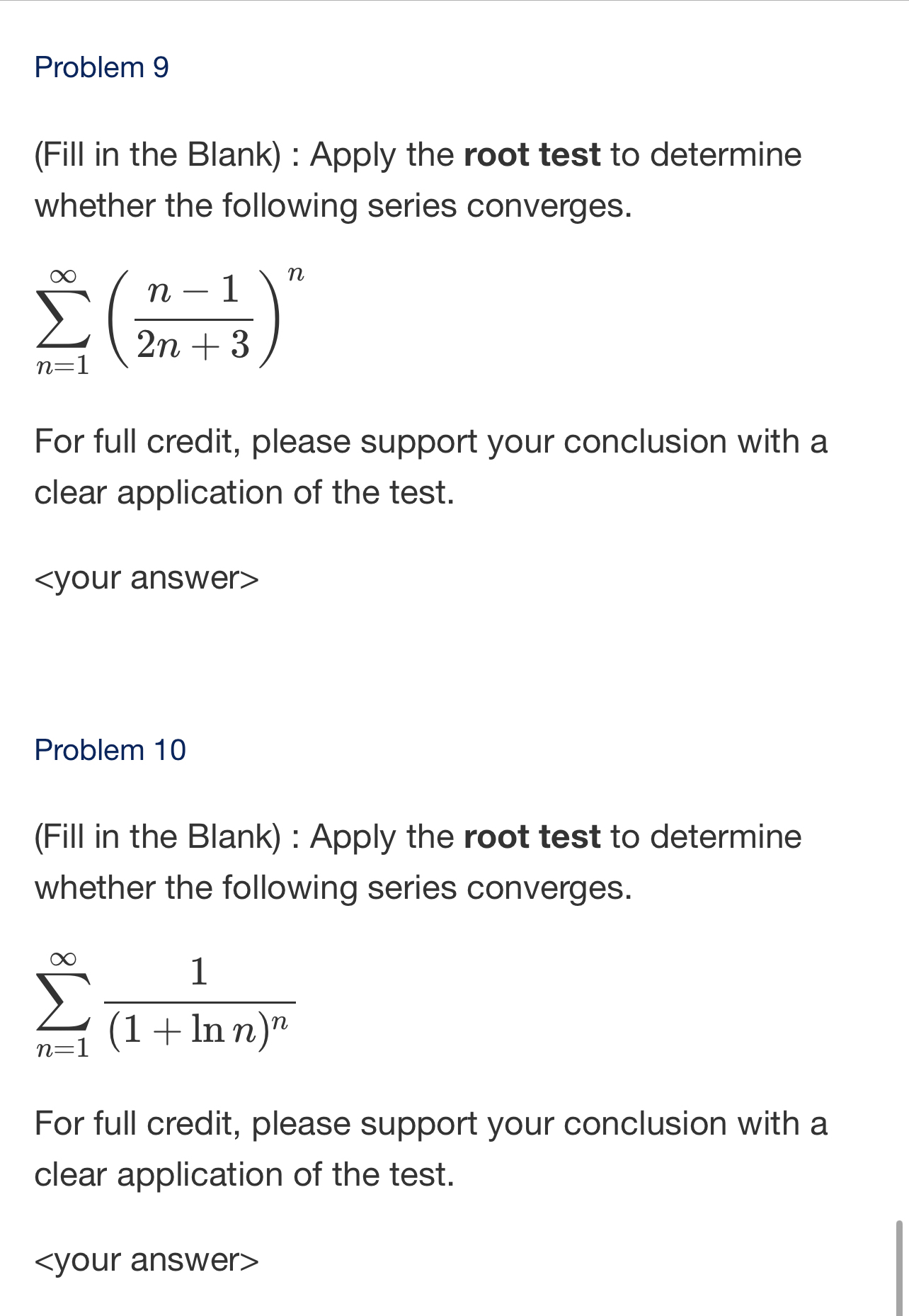 Solved PLEASE ANSWER BOTH QUESTIONS THANK YOU!!!Problem | Chegg.com